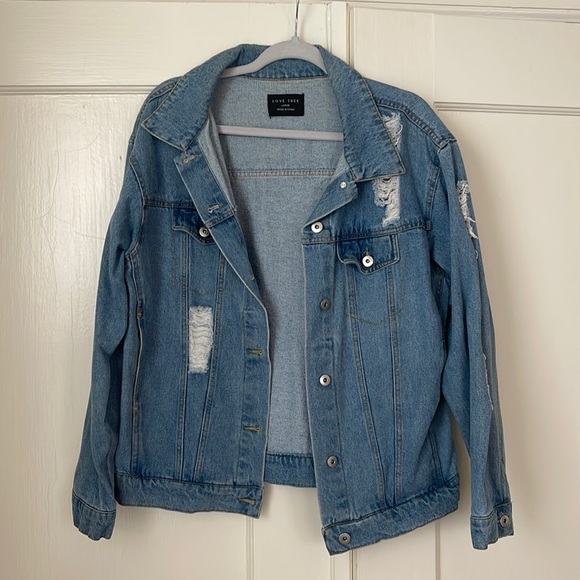 Love Tree | Jackets & Coats | Love Tree Denim Jacket | Poshmark